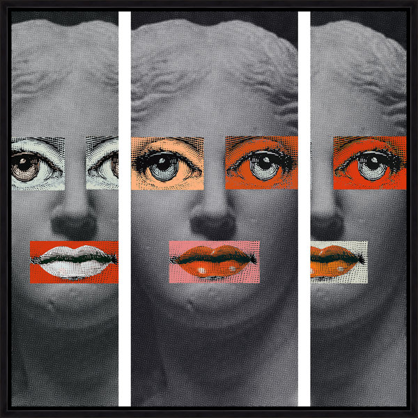 Chelsea Art Studio Venus Triptych " Venus Triptych II " by Jeffrey Goodman | Wayfair